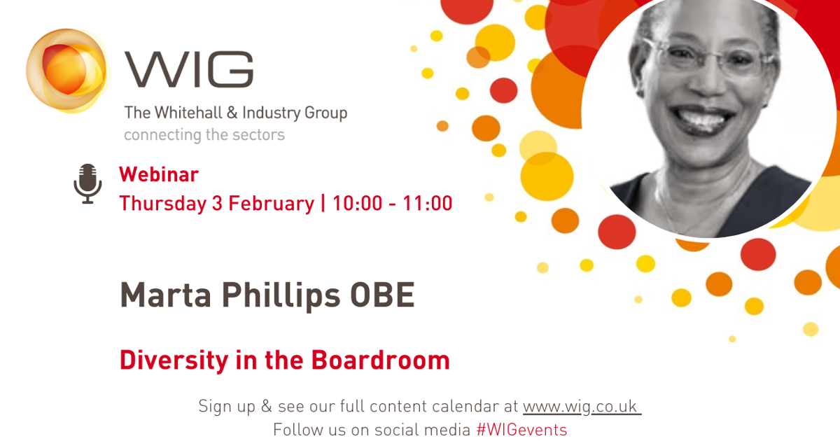 Diversity in the Boardroom - Perspectives from Marta Phillips OBE